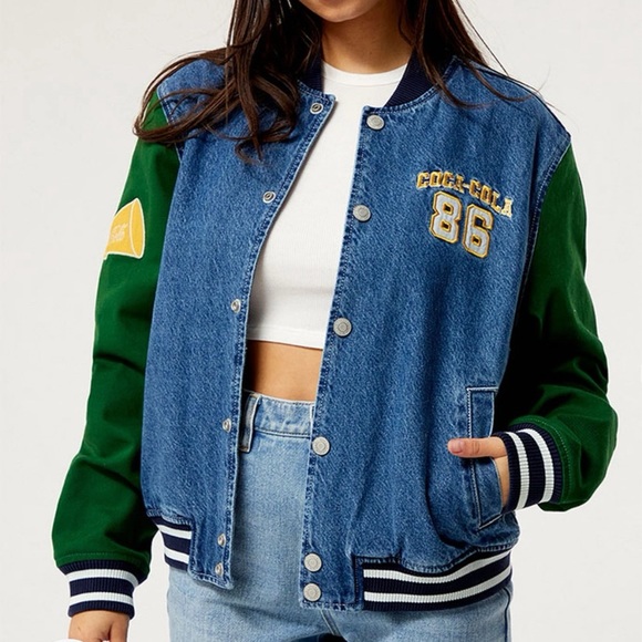 Coca Cola | Jackets & Coats | Coca Cola Varsity Jacket | Poshmark